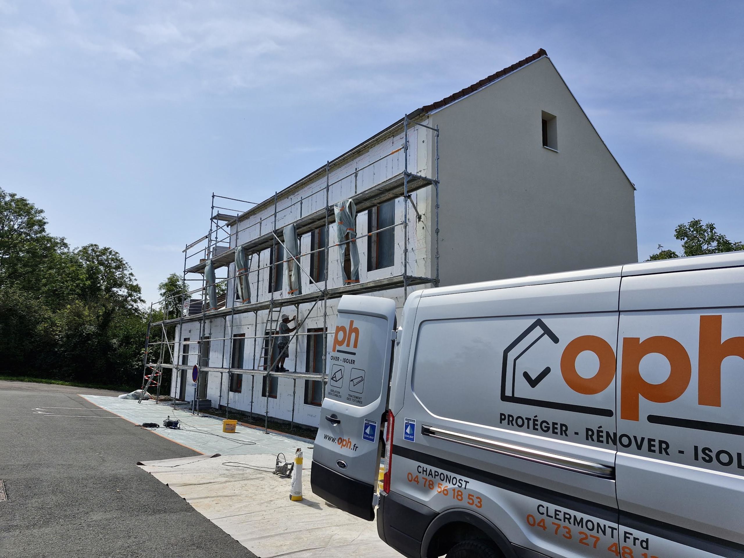 Une belle histoire d'isolation extérieure - OPH