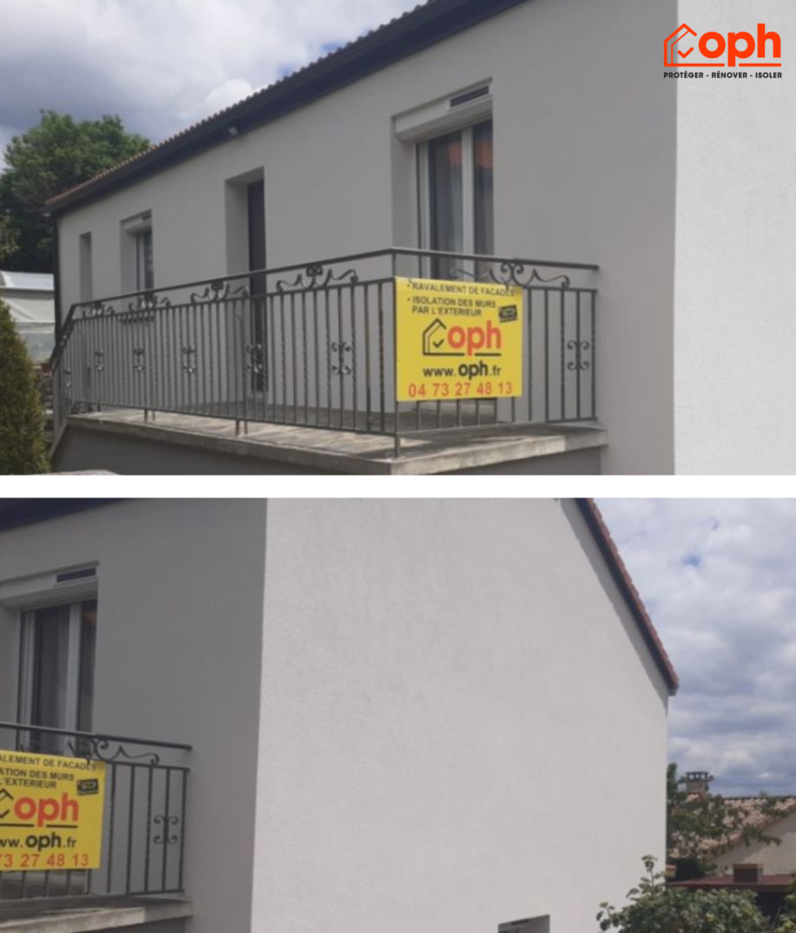 AVANT / APRÈS - Isolation par l'extérieur - OPH